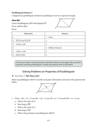 Grade 9 Mathematics Module 5 Quadrilaterals (LM) | PDF