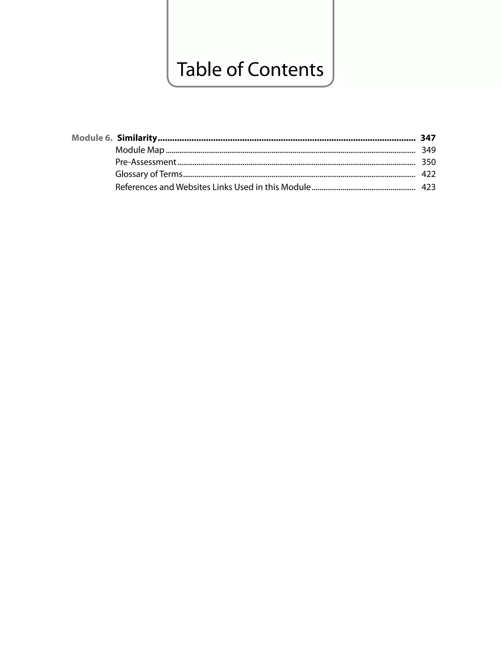 Grade 9 Mathematics Module 6 Similarity | PDF | Educational Assessment ...