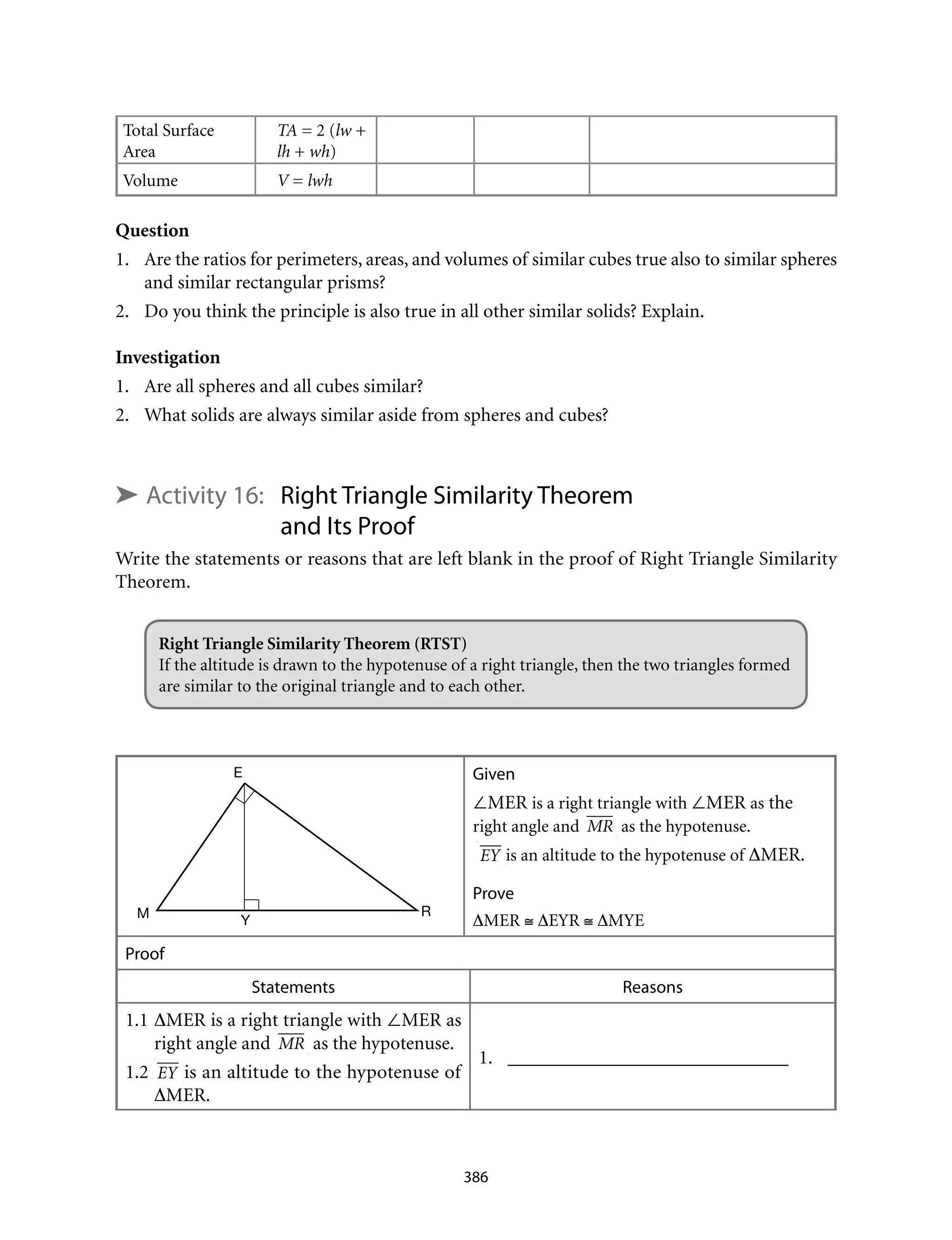 Grade 9 Mathematics Module 6 Similarity | PDF | Educational Assessment ...