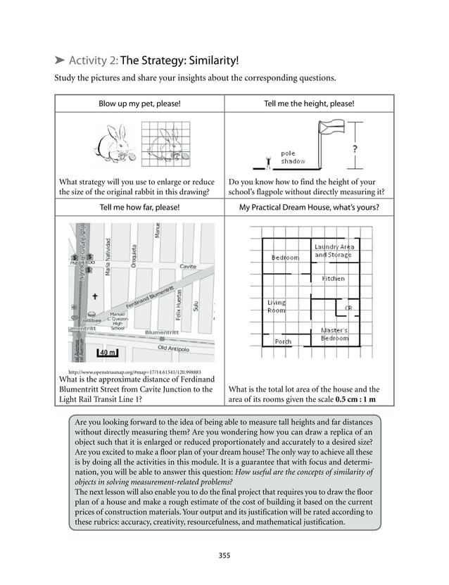 Grade 9 Mathematics Module 6 Similarity | PDF | Educational Assessment ...