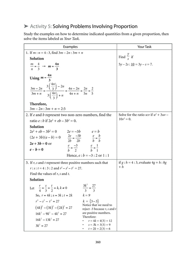 Grade 9 Mathematics Module 6 Similarity | PDF | Educational Assessment ...