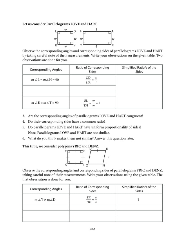 Grade 9 Mathematics Module 6 Similarity | PDF | Educational Assessment ...