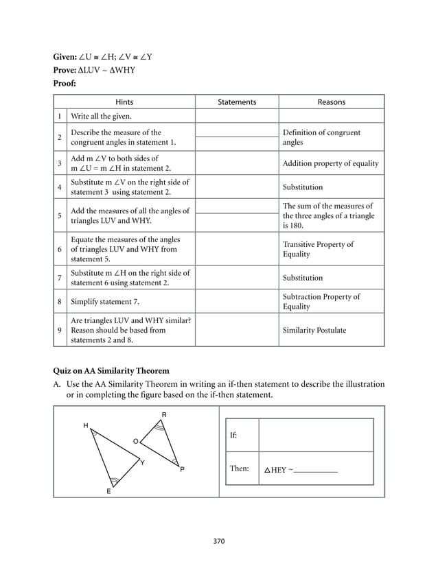 Grade 9 Mathematics Module 6 Similarity | PDF | Educational Assessment ...