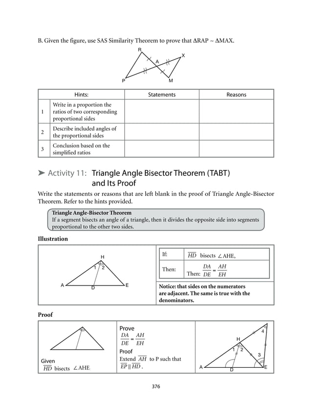 Grade 9 Mathematics Module 6 Similarity | PDF | Educational Assessment ...