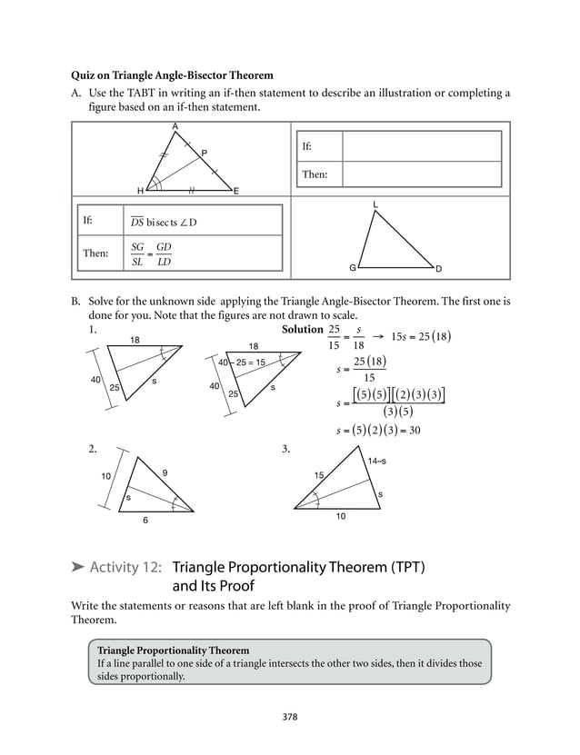 Grade 9 Mathematics Module 6 Similarity | PDF | Educational Assessment ...