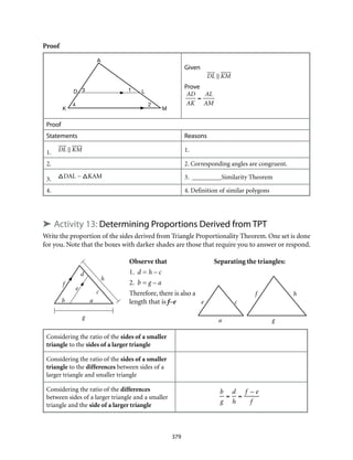 Grade 9 Mathematics Module 6 Similarity | PDF