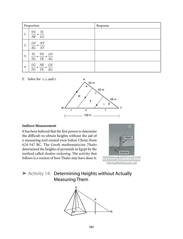 Grade 9 Mathematics Module 6 Similarity | PDF | Educational Assessment ...