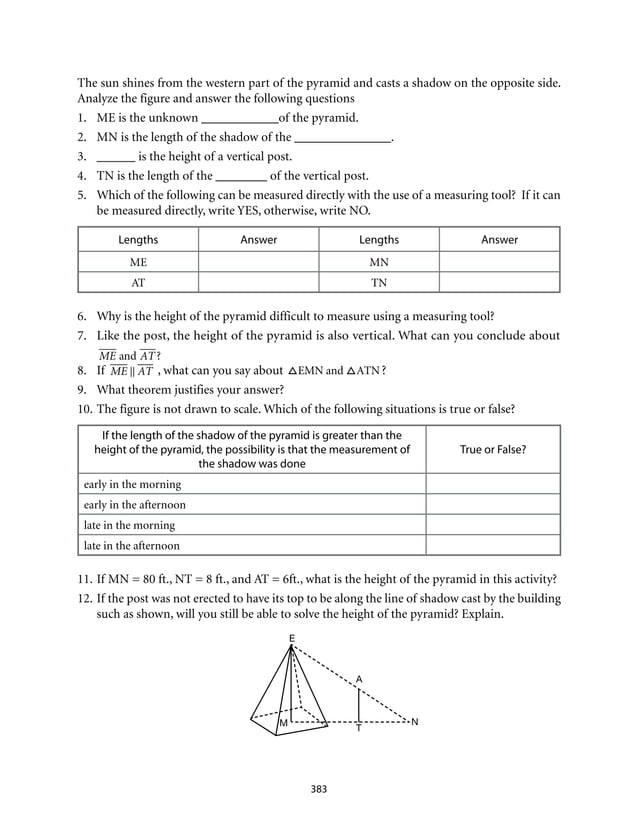 Grade 9 Mathematics Module 6 Similarity | PDF | Educational Assessment ...