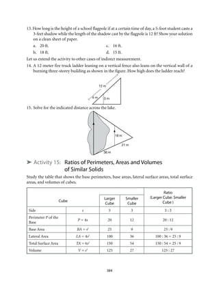 Grade 9 Mathematics Module 6 Similarity | PDF