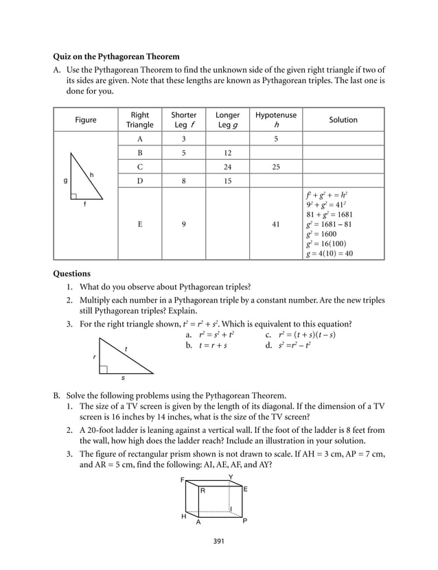 Grade 9 Mathematics Module 6 Similarity | PDF | Educational Assessment ...