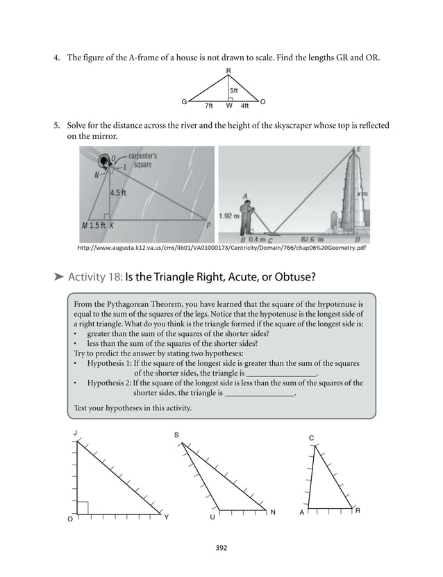 Grade 9 Mathematics Module 6 Similarity | PDF