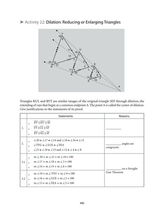 Grade 9 Mathematics Module 6 Similarity | PDF