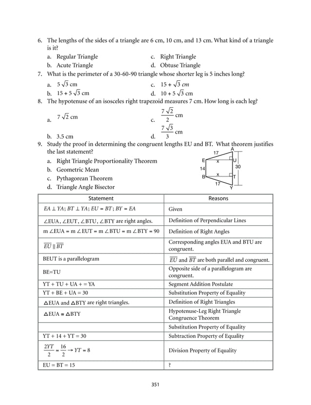 Grade 9 Mathematics Module 6 Similarity | PDF | Educational Assessment ...