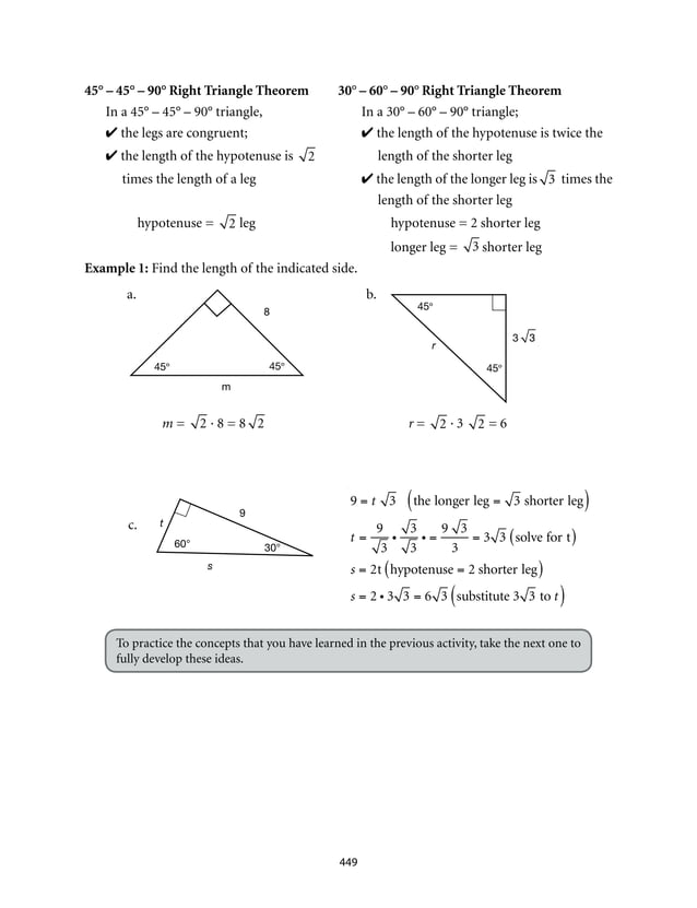 Grade 9 Mathematics Module 7 Triangle Trigonometry | PDF