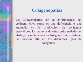HISTOLOGIA ANIMAL ALTERACIÓN DE FIBRAS COLAGENAS | PPTX