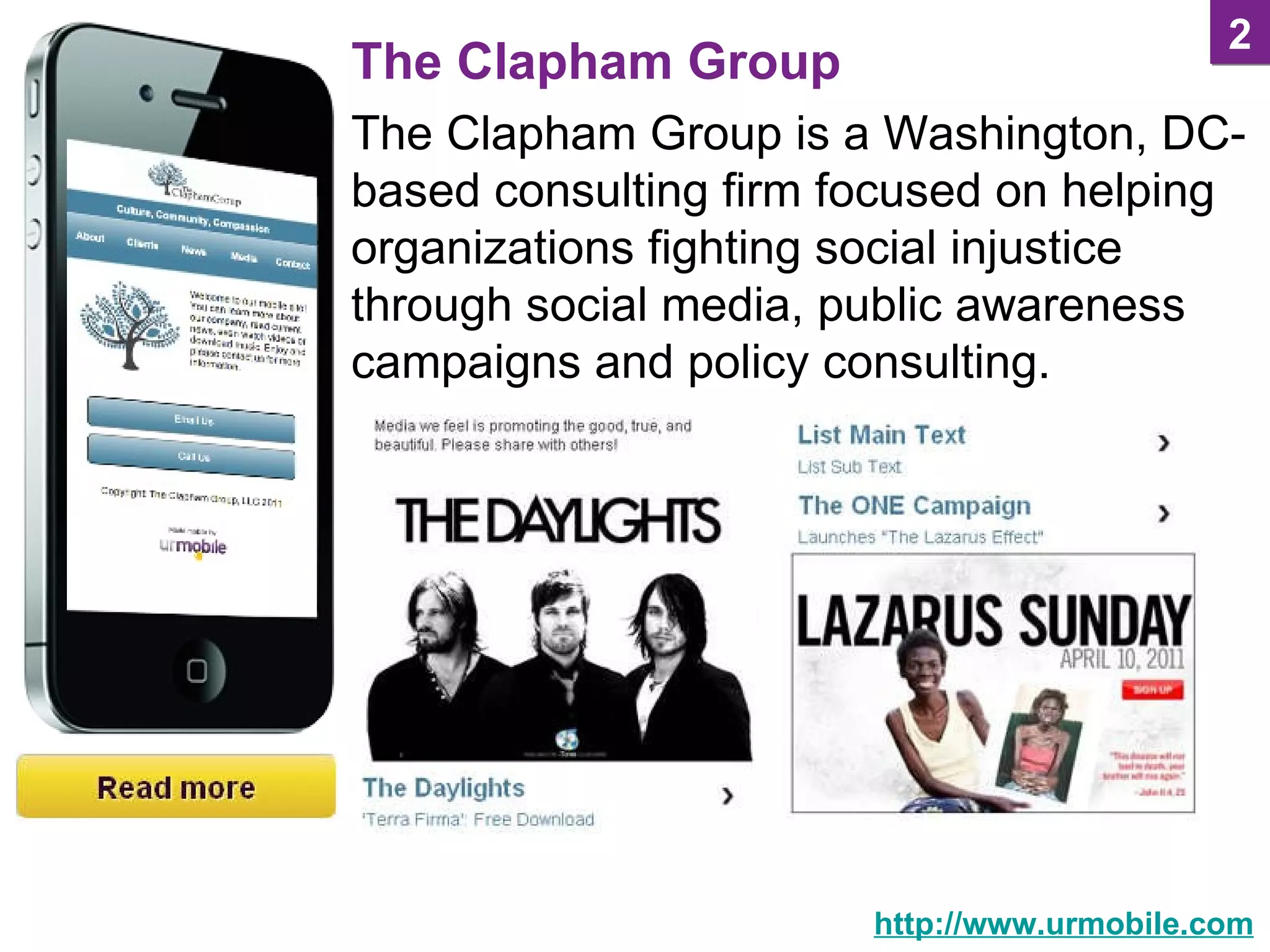 9 Mobile Website Design Examples | PPT