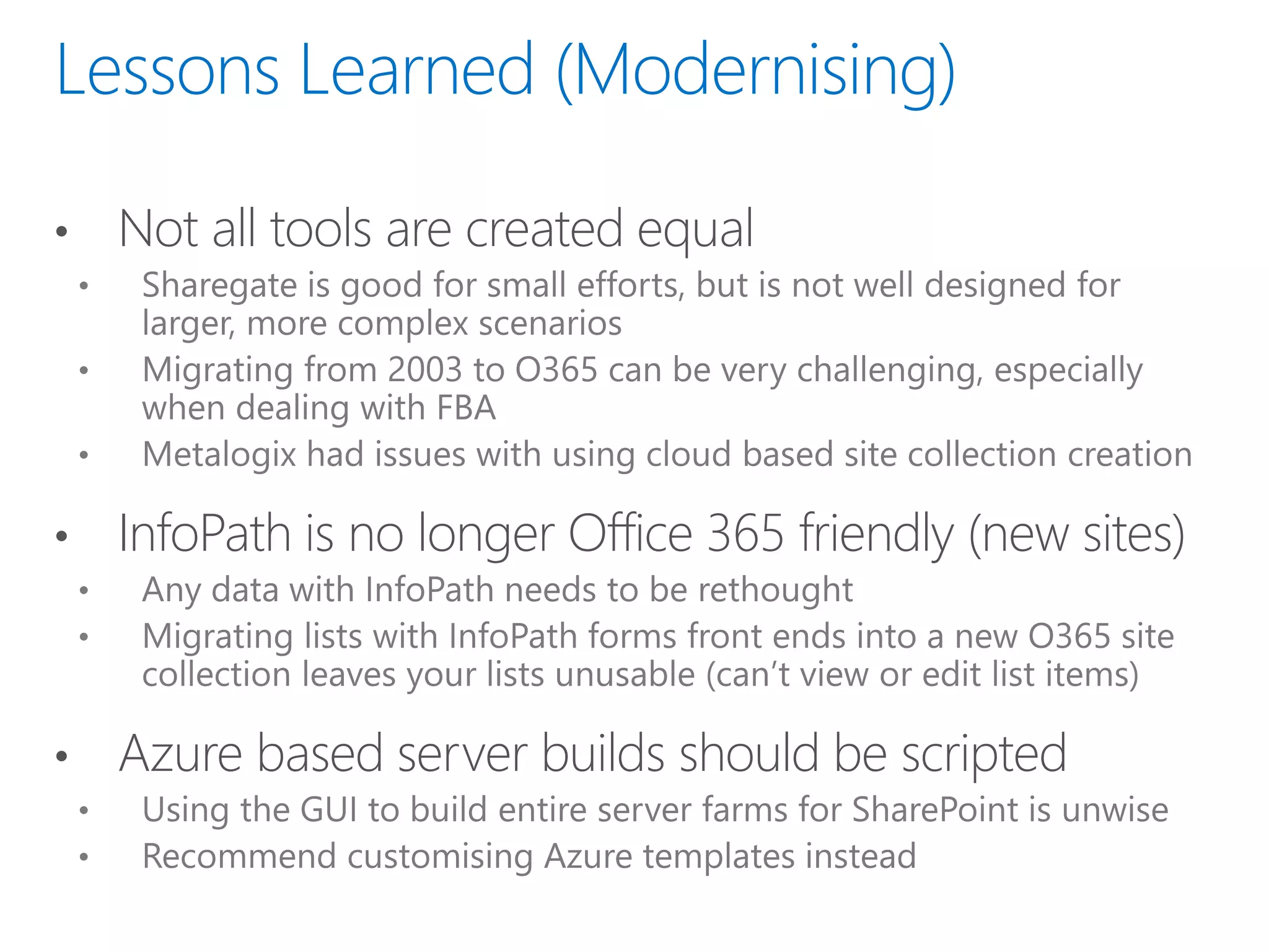 9 Months of Fun with SharePoint in Azure and Office 365 | PPT