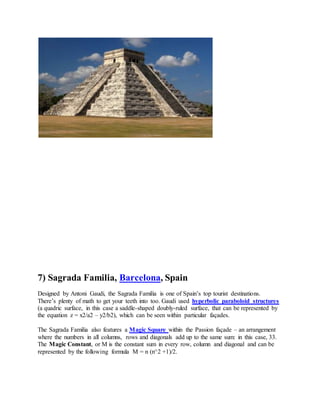 9 most mathematically interesting buildings in the world | DOCX