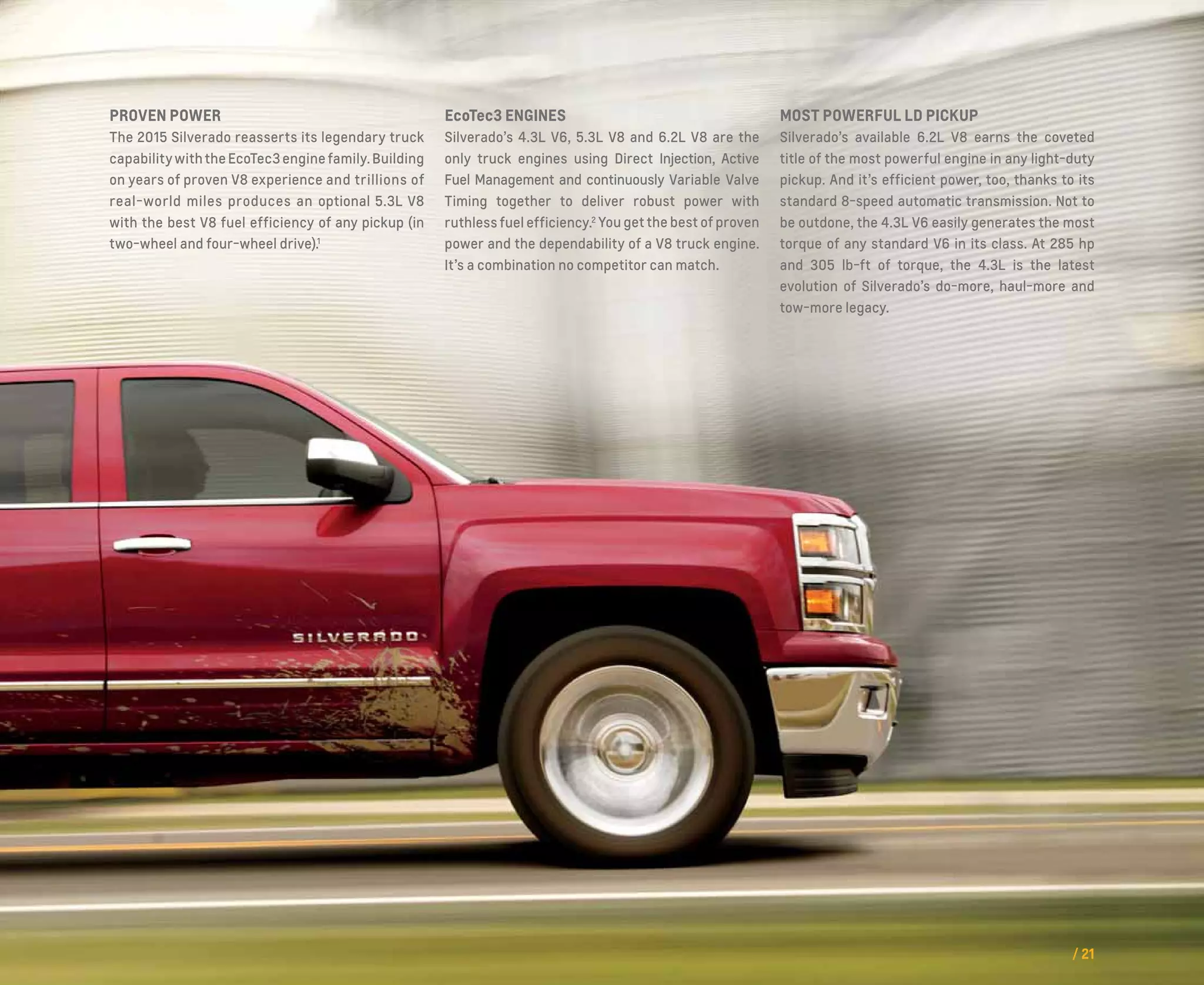 2015 Chevrolet Silverado 1500 eBrochure | PDF