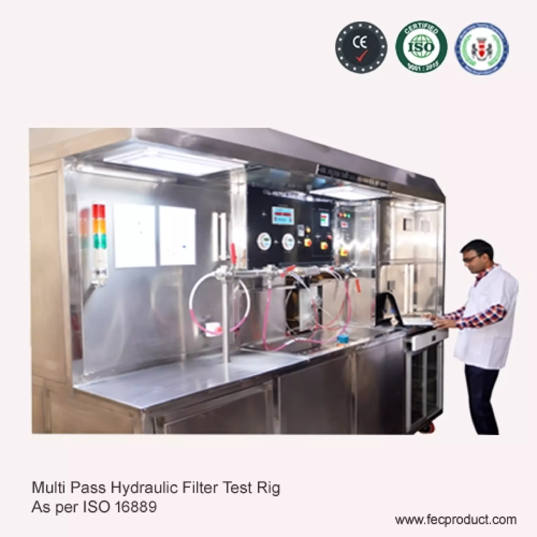 9) multi pass hydraulic filter test rig iso 16889 copy | PDF ...