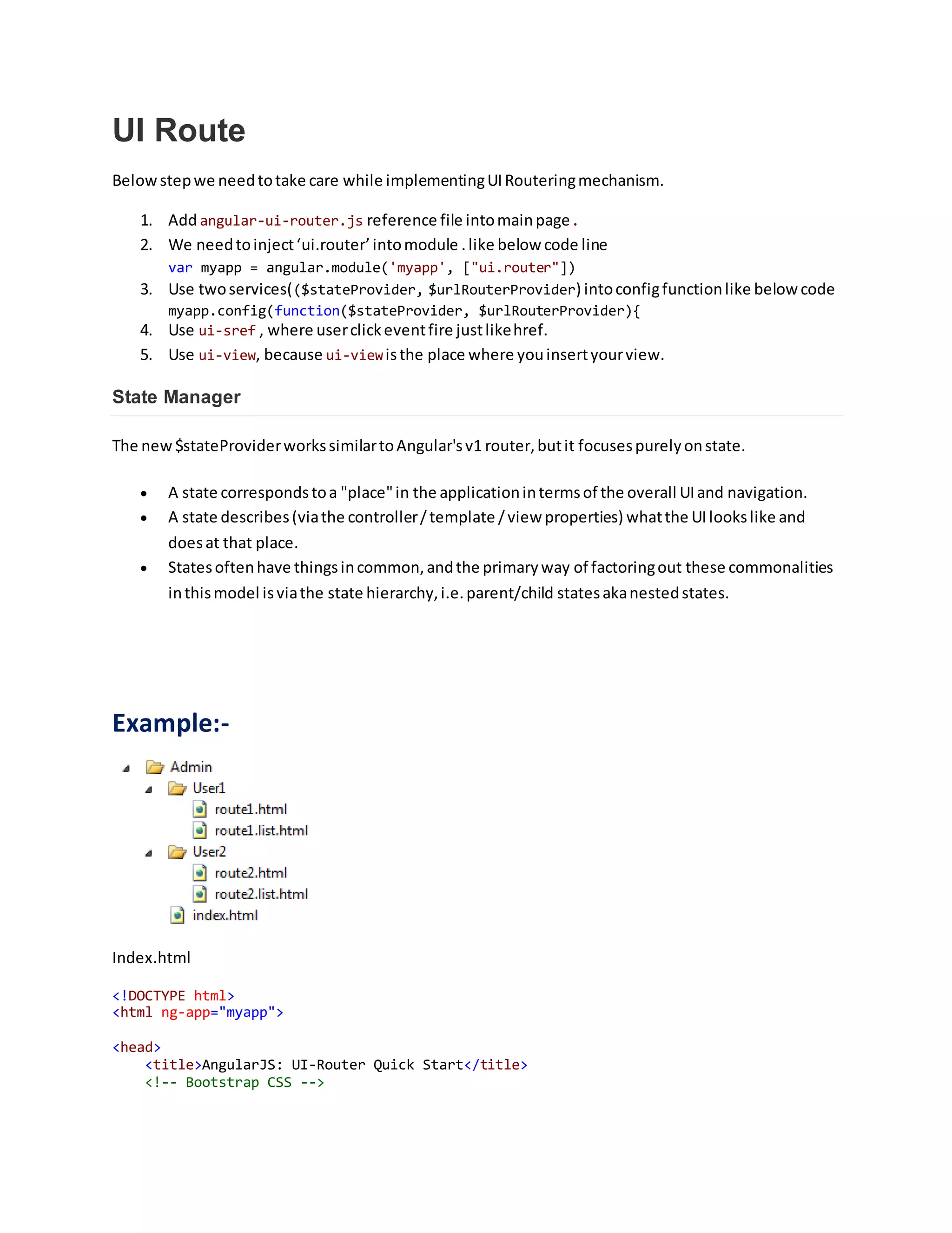 multiple views and routing | DOCX | Computing | Technology & Computing