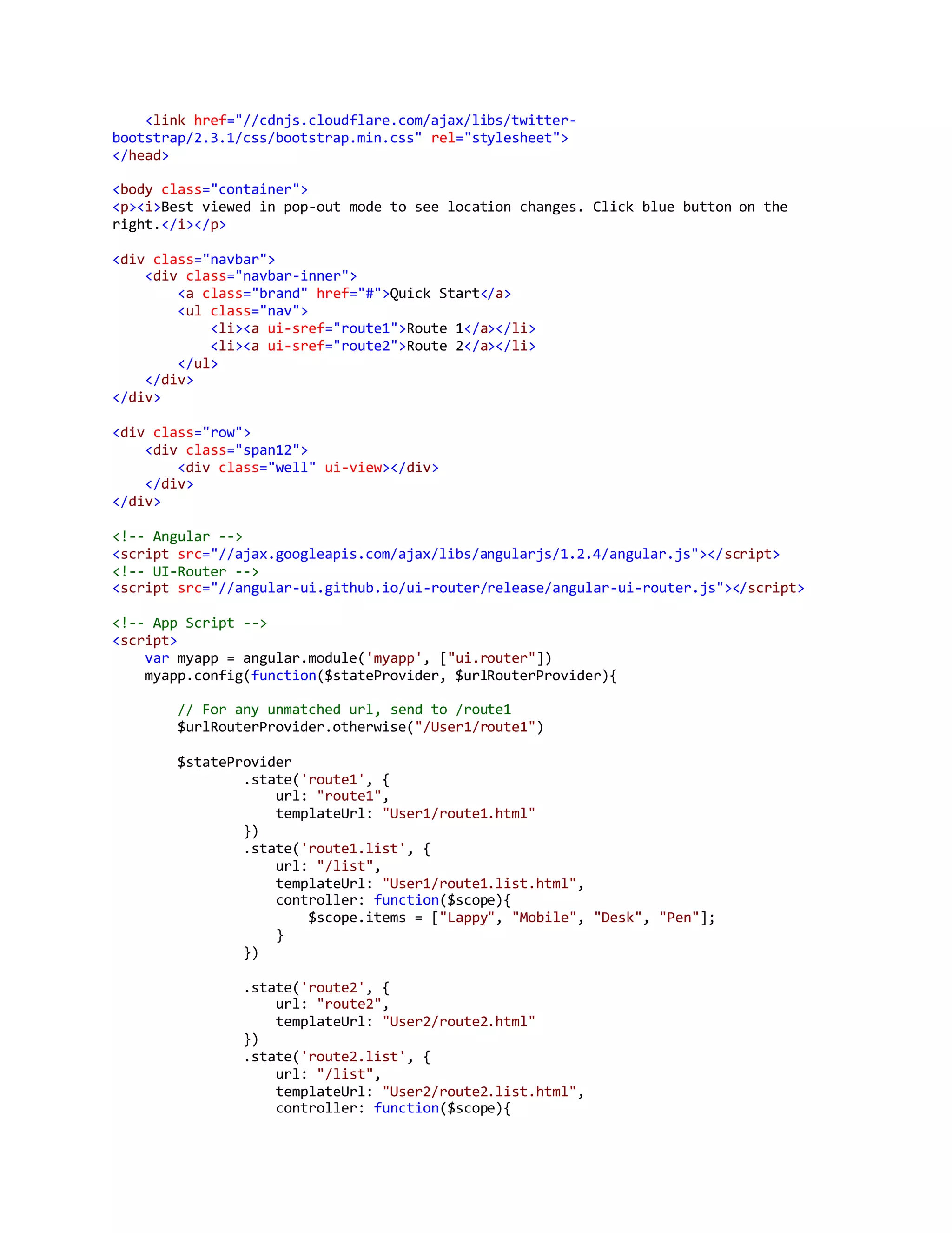 multiple views and routing | PDF multiple views and routing | PDF