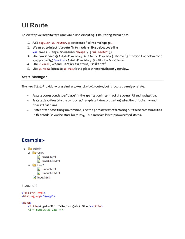 multiple views and routing | PDF multiple views and routing | PDF