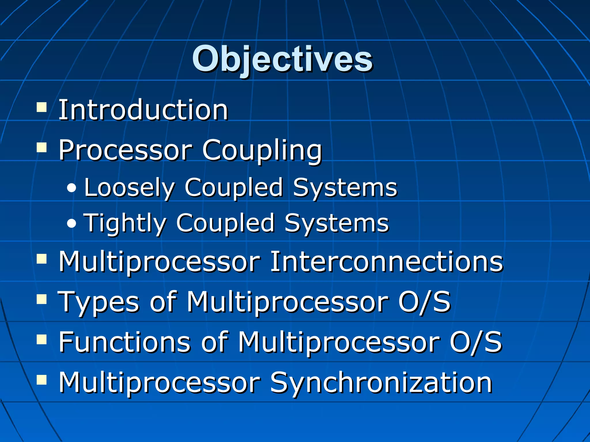 Multiprocessor Systems | PPT