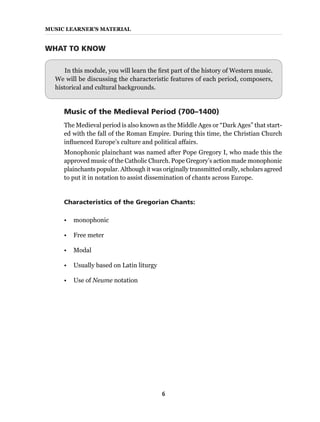 9 music lm q1 | PDF