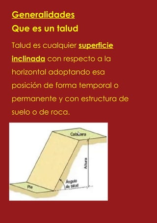 9na clase-Aspectos generales- taludes en minería superficial.pptx