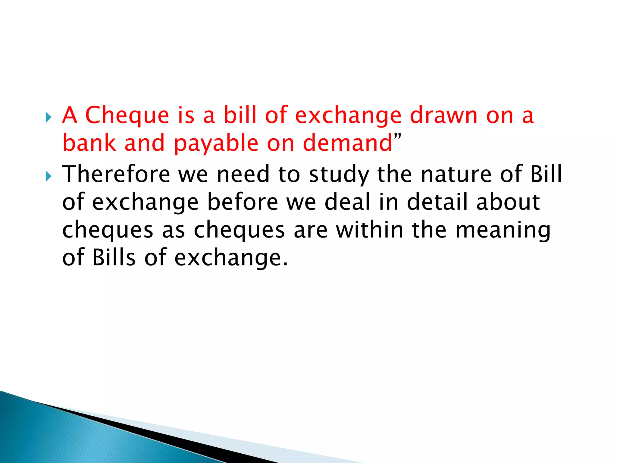 Law Relating to Negotiable Instruments with Special reference to ...