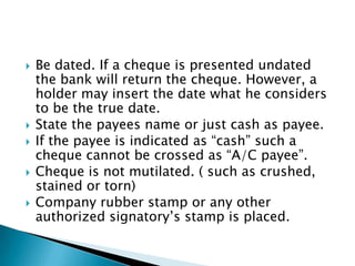 Law Relating to Negotiable Instruments with Special reference to ...