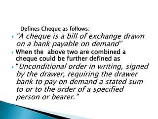 Law Relating to Negotiable Instruments with Special reference to ...