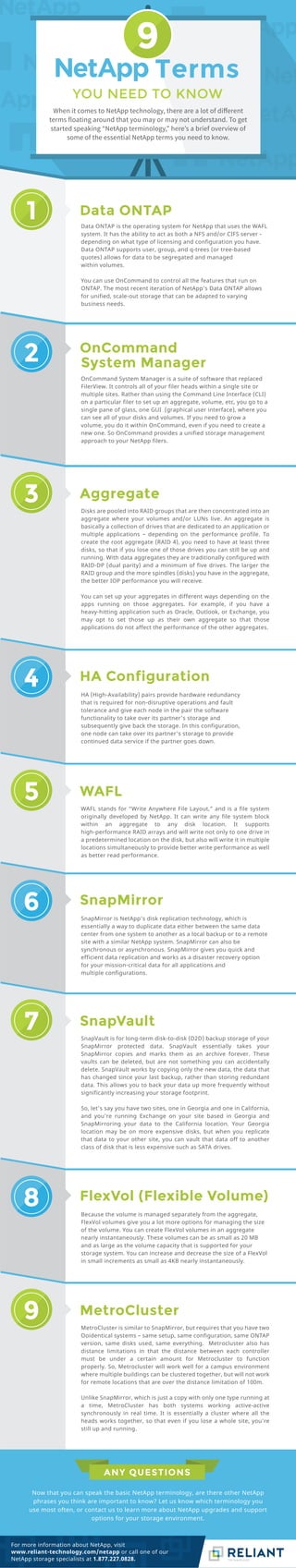 9 NetApp Terms You Need to Know | PDF