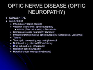 Neuro ophthalmology RCSI | PPT