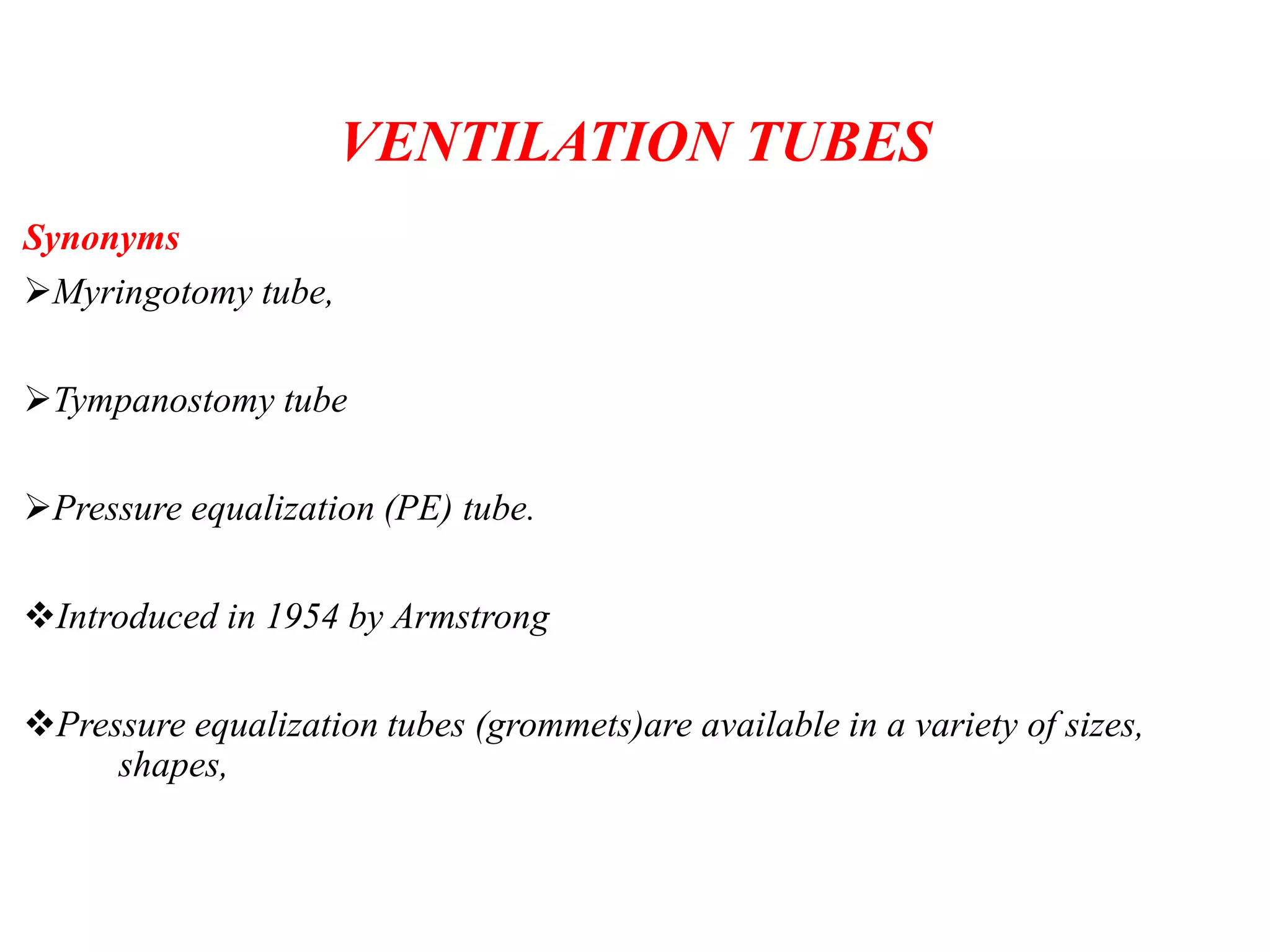NONSUPPURATIVE OTITIS MEDIA | PPTX