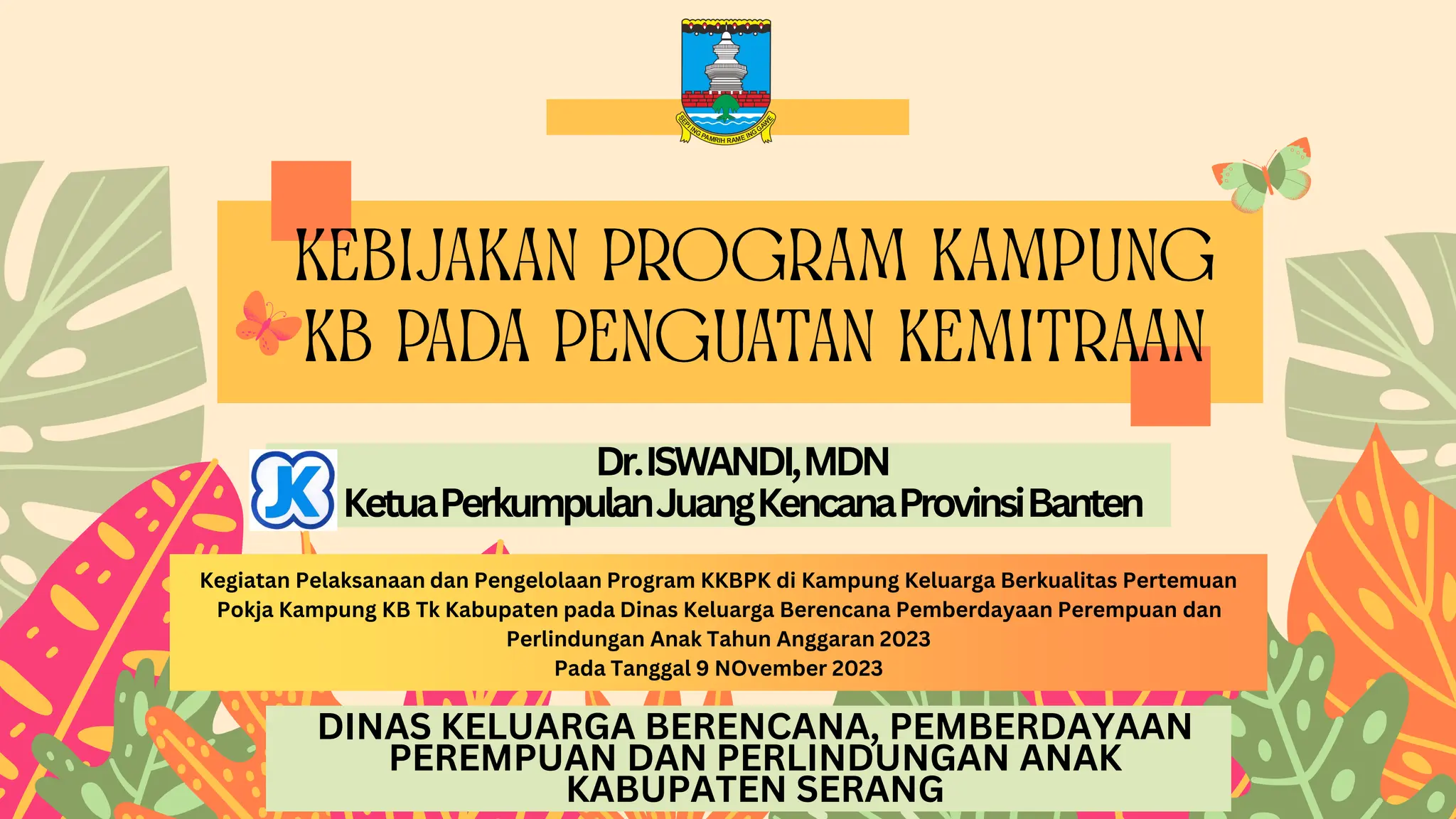 kebijakan program kampung KB pada penguatan kemitraan | PDF