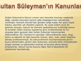 Kanuni Sultan Süleyman | PPTX