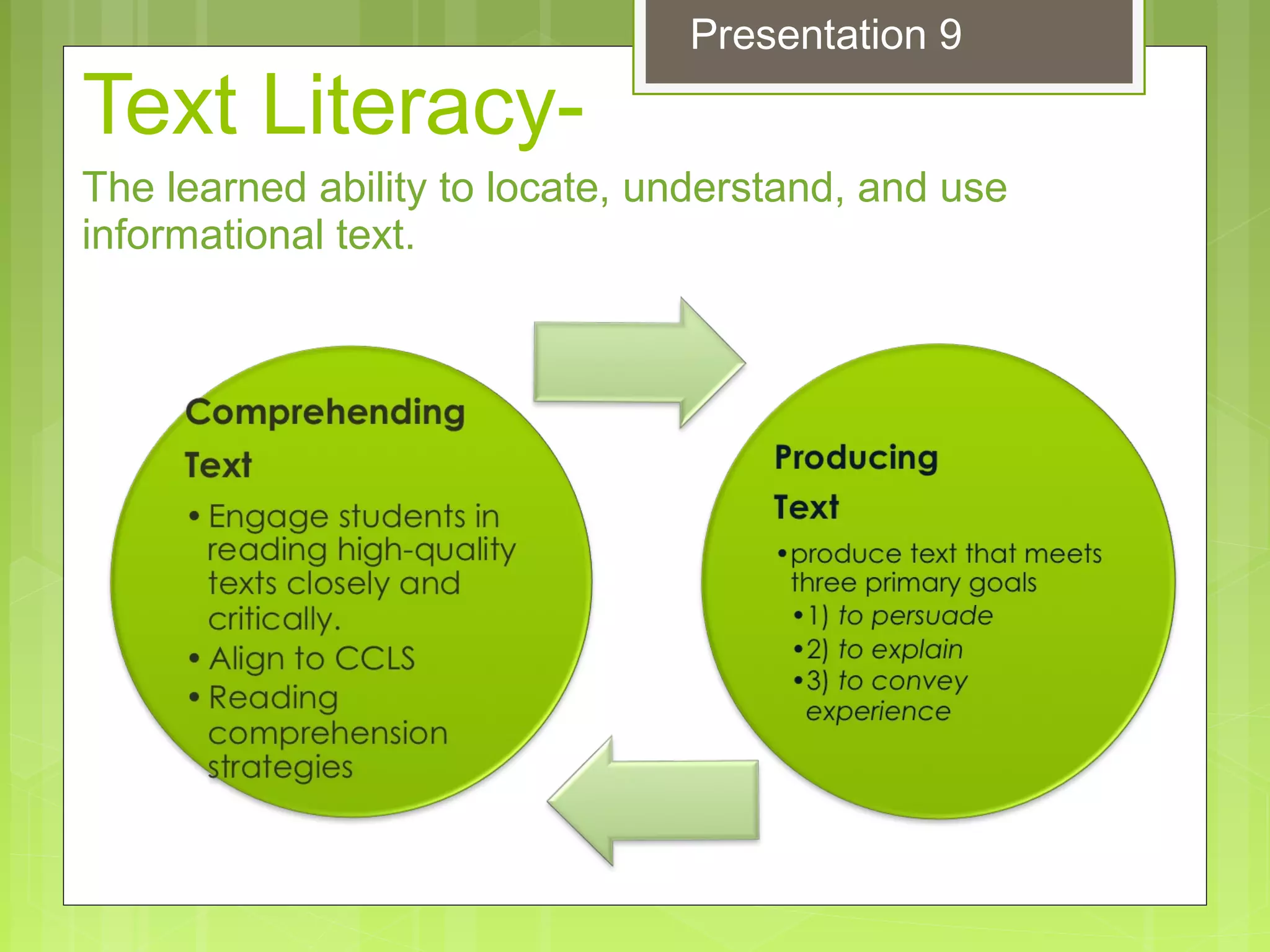 9 nur642enhancing learning with text and visuals pp9 | PPT