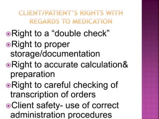 Nursing Process for Drug Administration | PPTX | Pharmaceutical Drugs ...