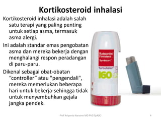 9 Obat untuk mengobati Asma Alergi | PPTX
