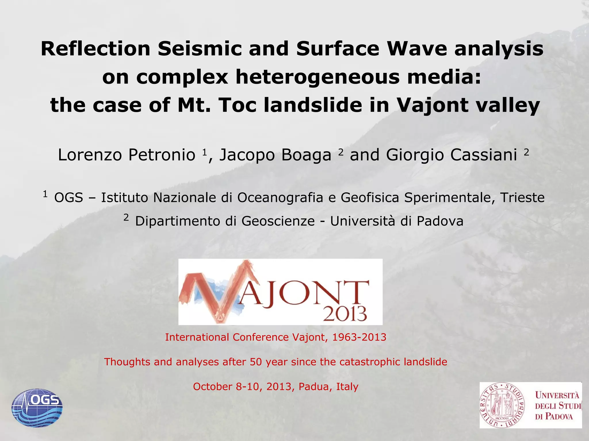 9oct 1 petronio-reflection seismic | PPT
