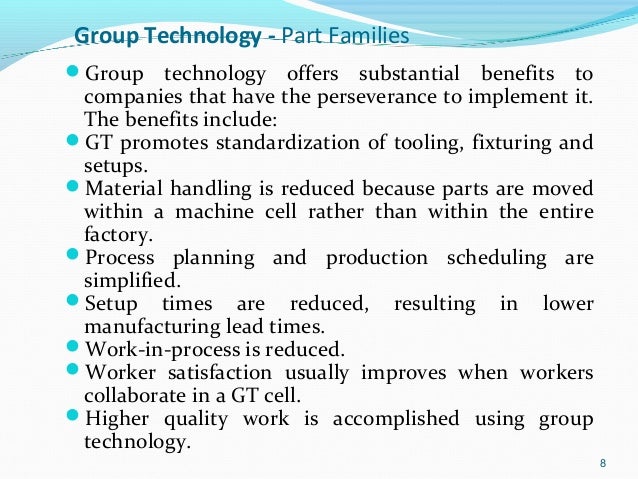 Group Technology, coding and cell design