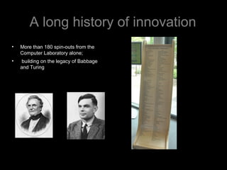 Cambridge cluster presentation | PPT