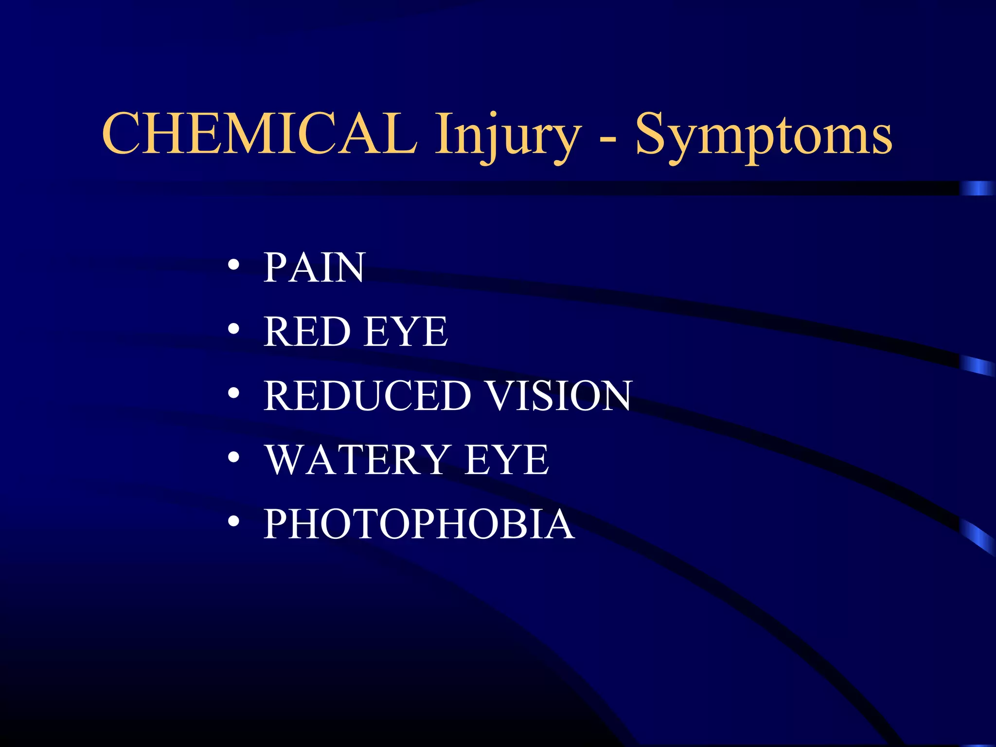 Ocular emergencies | PPT