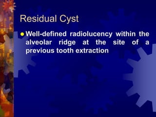 Benign odontogenic tumours of the oral cavity | PPT