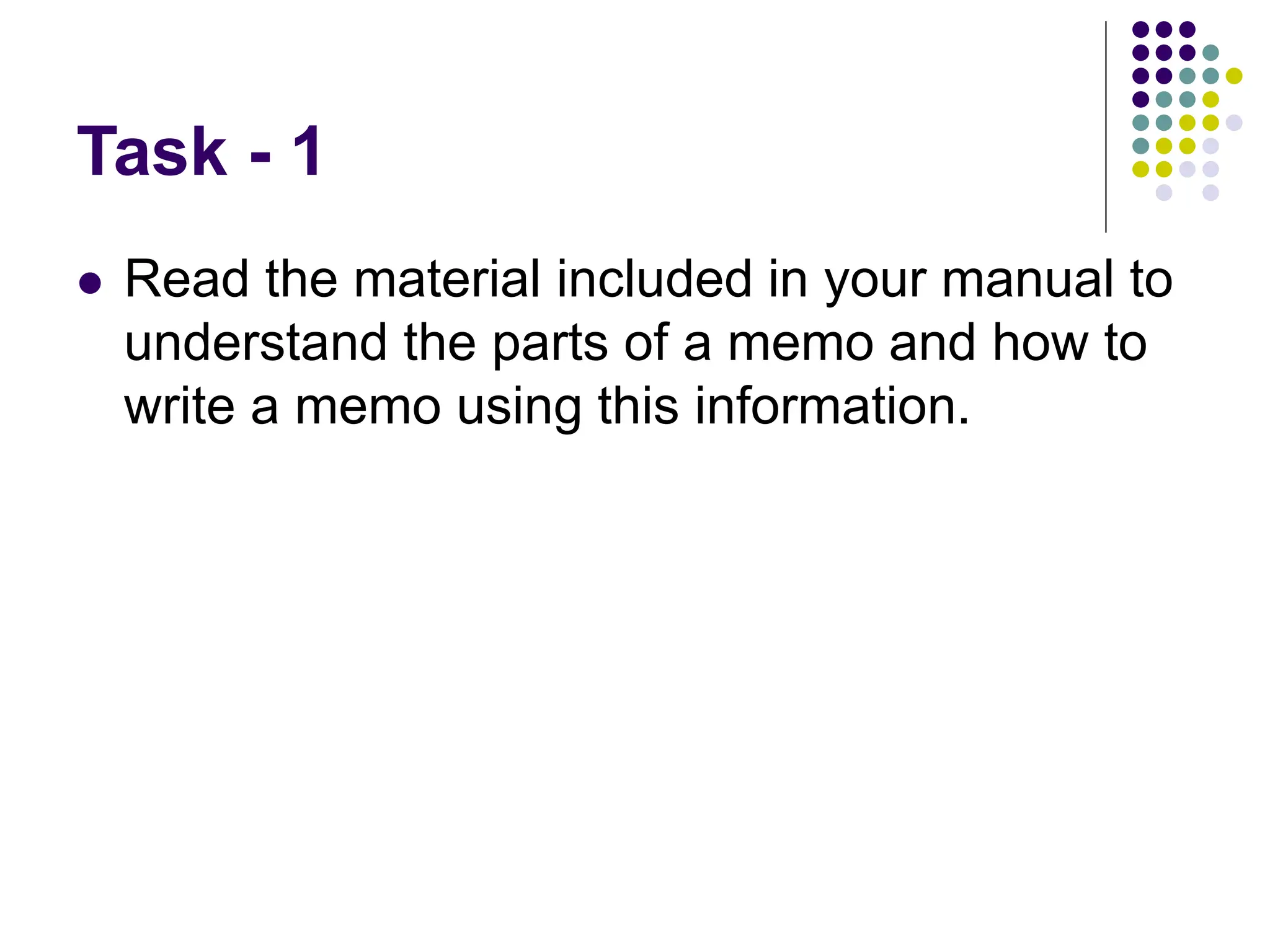 9 Official Common Memos presentation .ppt
