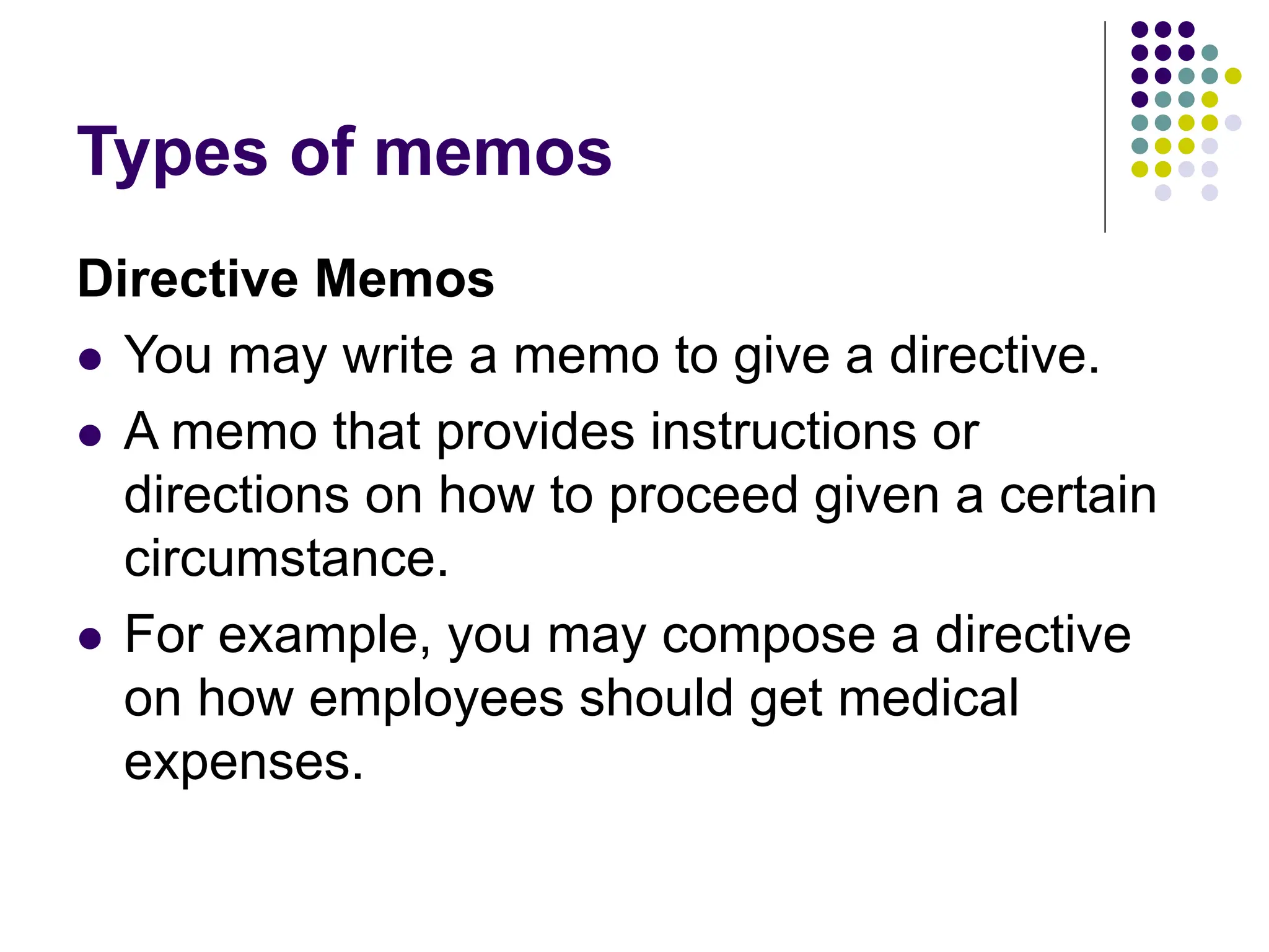 9 Official Common Memos presentation .ppt