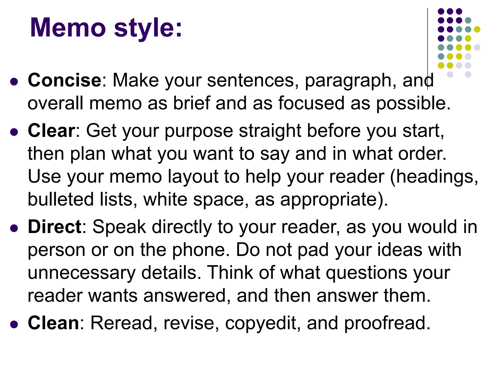 9 Official Common Memos presentation .ppt