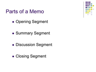 9 Official Common Memos presentation .ppt